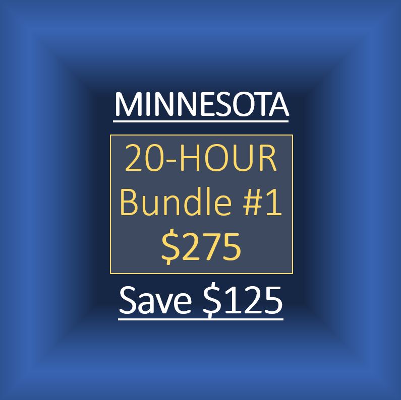 MINNESOTA: 20-HOUR BUNDLE #1 FOR $285 | DC Hours