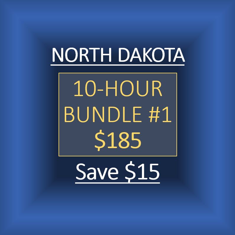 NORTH DAKOTA: 10-HOUR BUNDLE #1 FOR $185 | DC Hours
